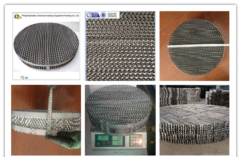Stainless Steel 316 Metal Sheet Perforated Structured Packing 350Y For ...